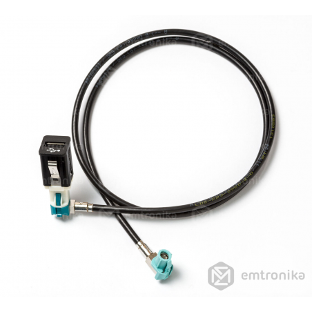 BMW-CIC-NBT-glovebox-USB-CABLE-with-socket-100cm,-fits-Mercedes-COMAND ...