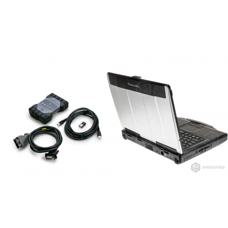 Mercedes-Benz Xentry Diagnosis C6 VCI Multiplexer BOSCH 2023.03+ CF53 ...