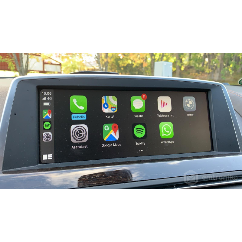 BMW CarPlay & Android Auto Retrofit Kit (EVO generation)